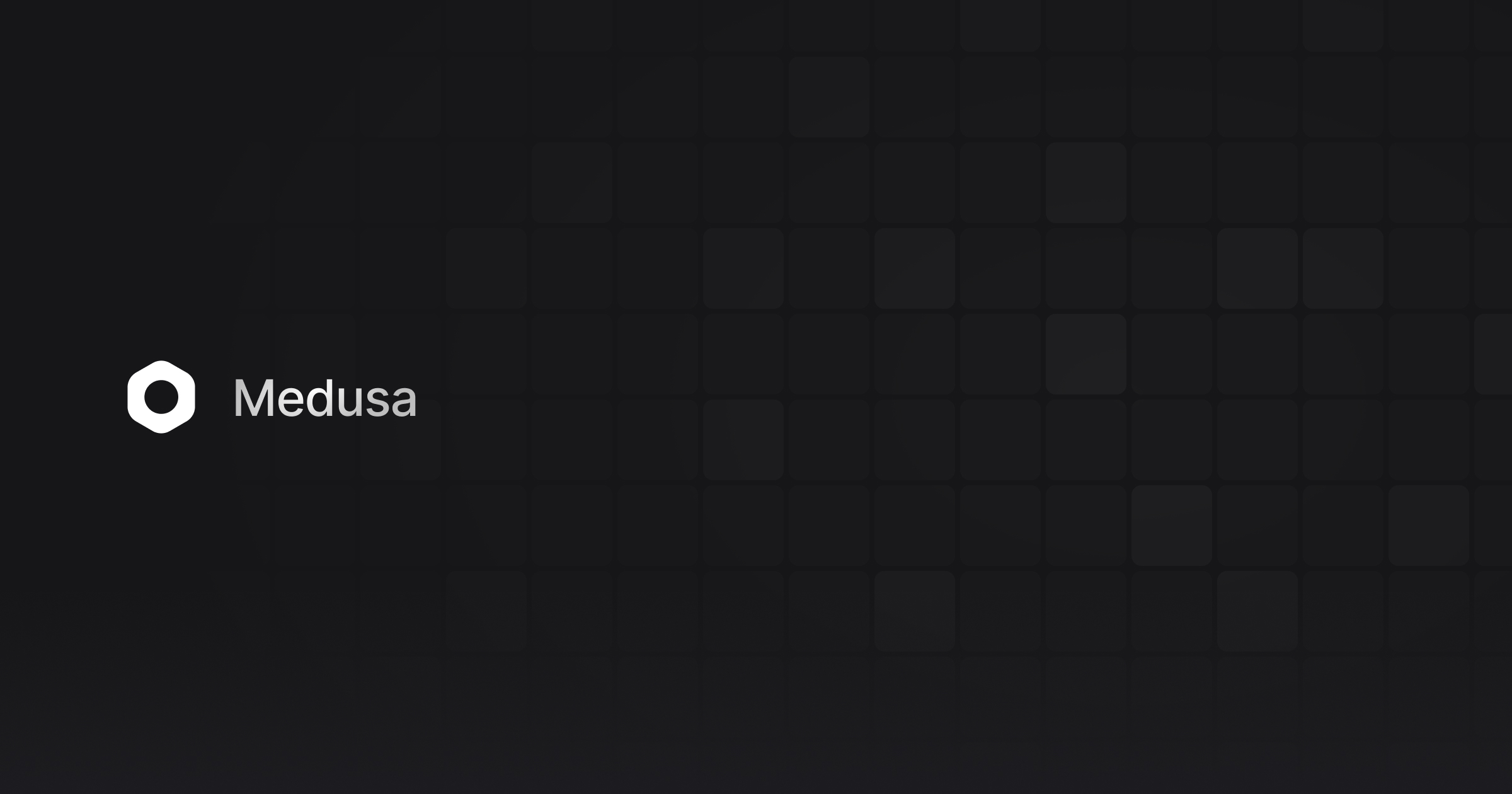 Medusa - Building blocks for digital commerce